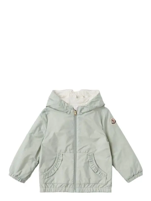 Moncler Hooded Rain Jacket - Gray