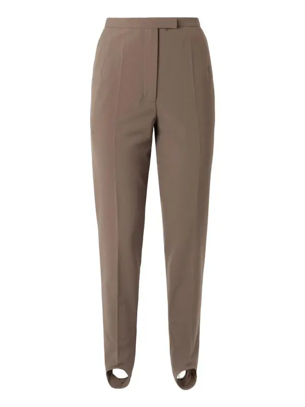 Dries Van Noten Stirrup Trousers - Taupe