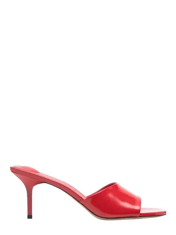 Jacquemus Cubisto Heeled Sandals - Red