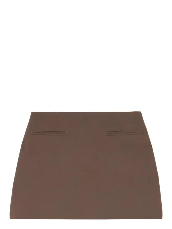 SIR. Dylan Mini Skirt - Chocolate