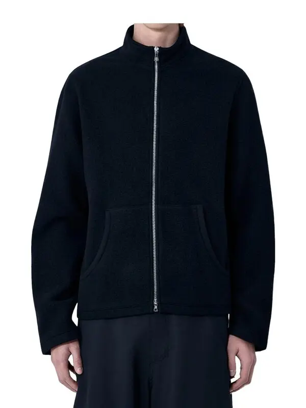 RIER Fleece Full-zip Jacket - Black