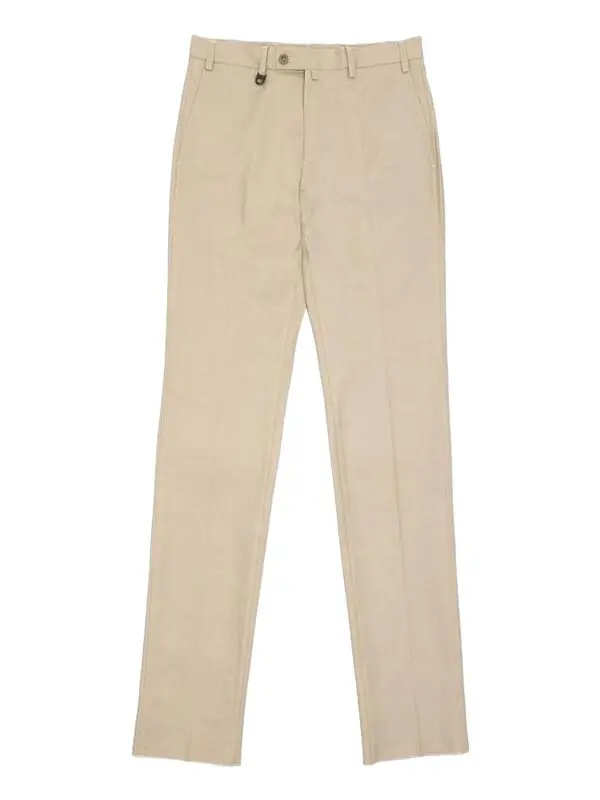 FERRAGAMO Straight Leg Trousers - Nude