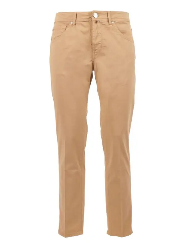 Jacob Cohen Straight-leg Trousers - Beige