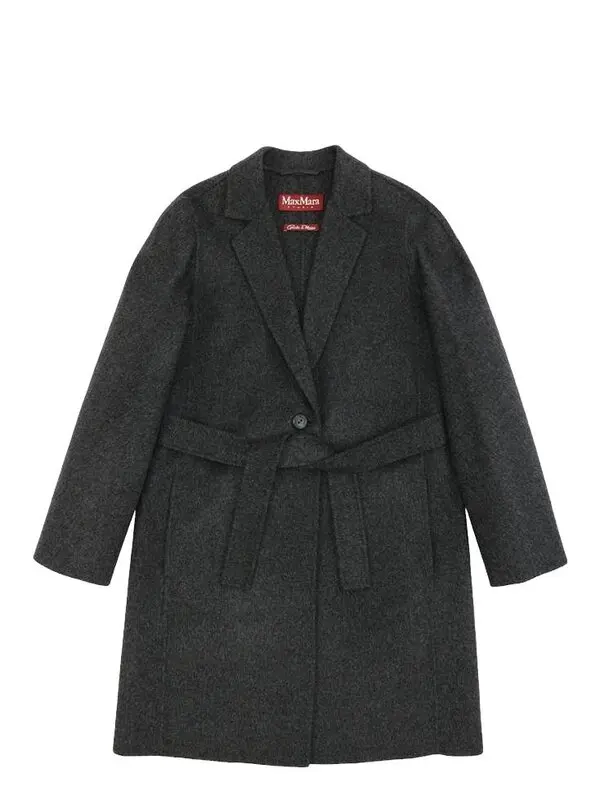 Max Mara Lapel Waist Coat - Gray