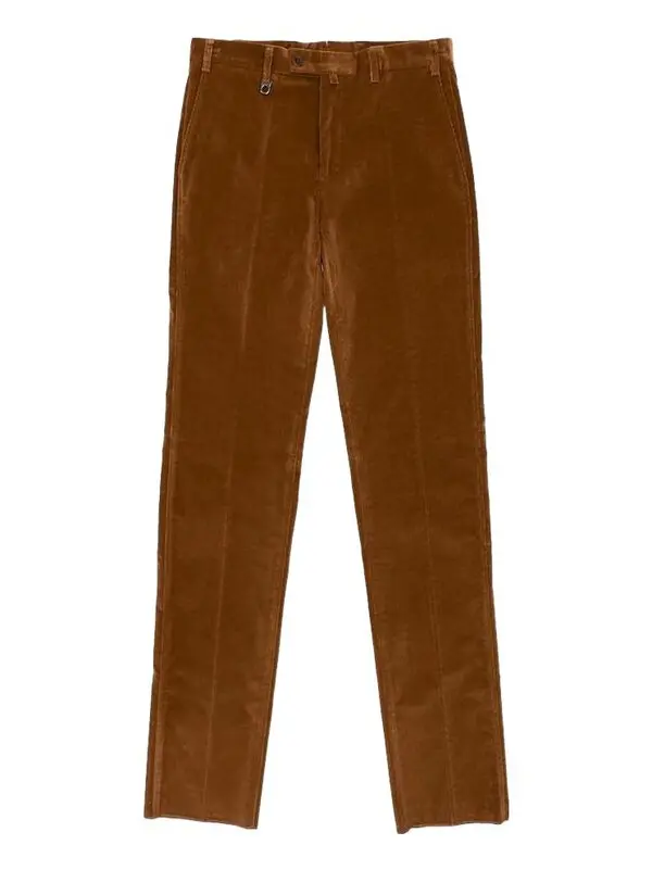 FERRAGAMO Straight Leg Casual Pants - Brown