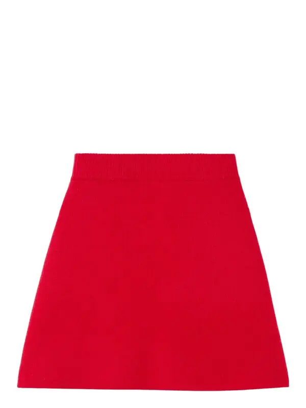 LISA YANG Clare Mini Skirt - Red