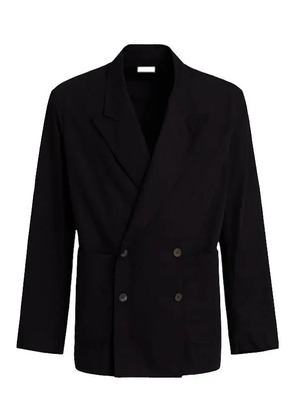Dries Van Noten Double Breasted Blazer - Black