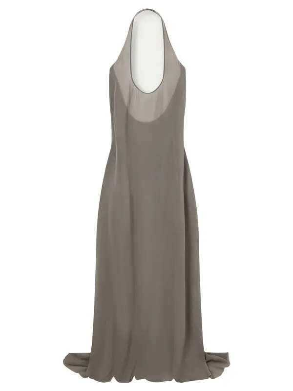 Rick Owens Halter Neck Floor-length Gown - Gray