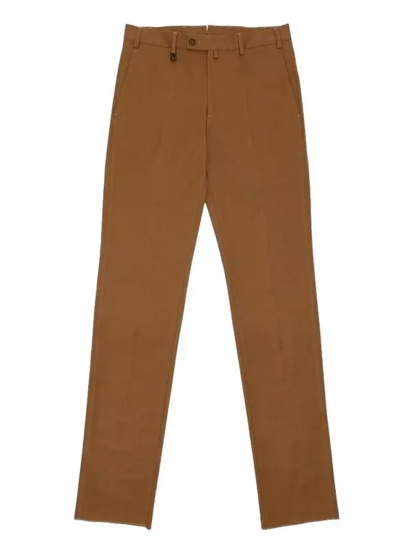 FERRAGAMO Straight Leg Casual Pants - Brown