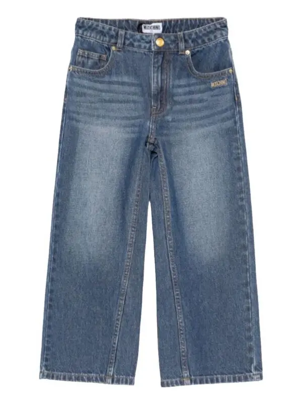 Moschino Belt Loop Jeans - Blue