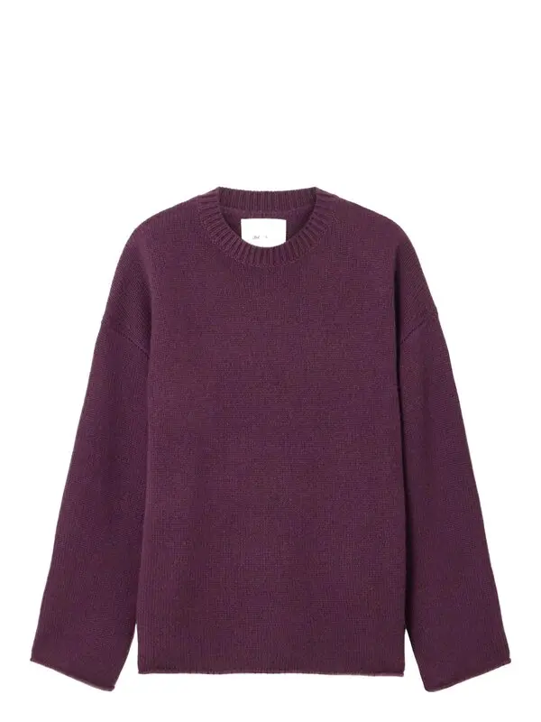 LISA YANG Kristy Cashmere Sweater - Claret