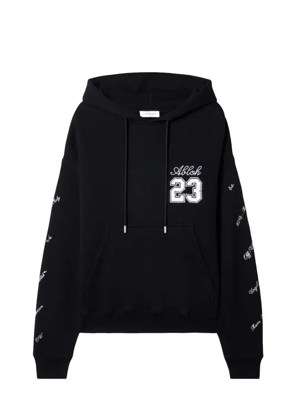 Off-White 23 Skate Crewneck Sweatshirt - Black