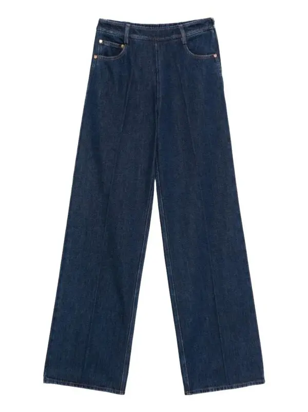 FORTE_FORTE Five-pocket Jeans - Blue