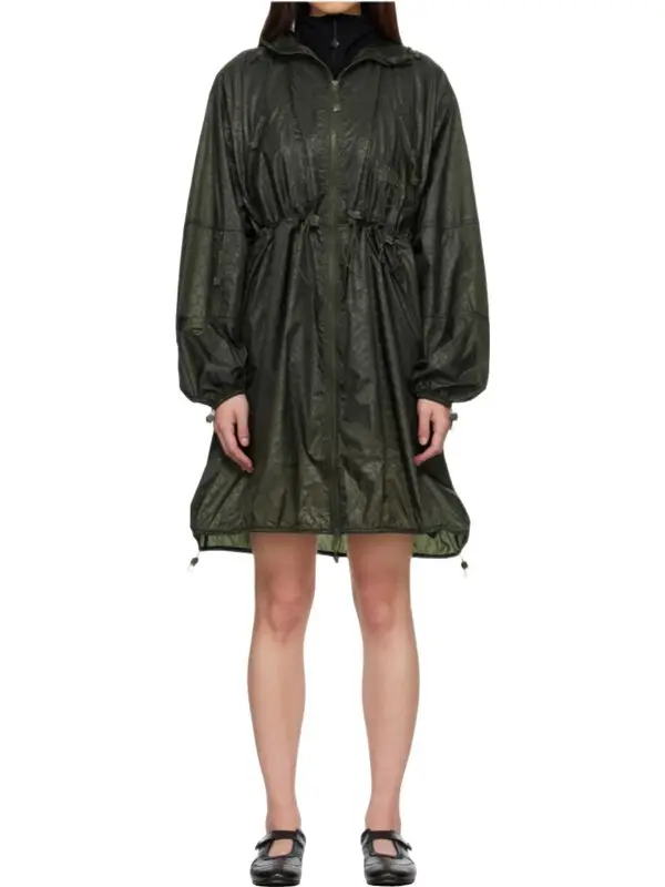 Cecilie Bahnsen Zipper Trench Coat - Black