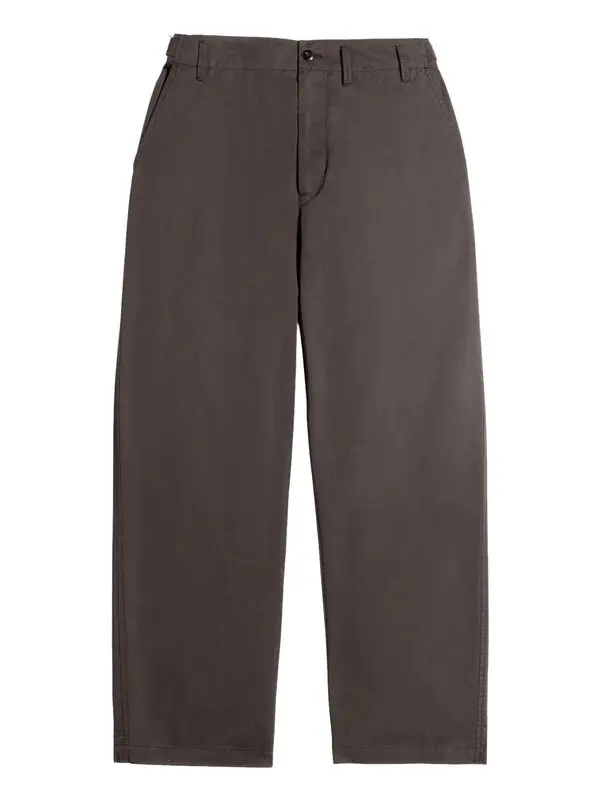 LEMAIRE Tapered Workwear Pants - Ristretto