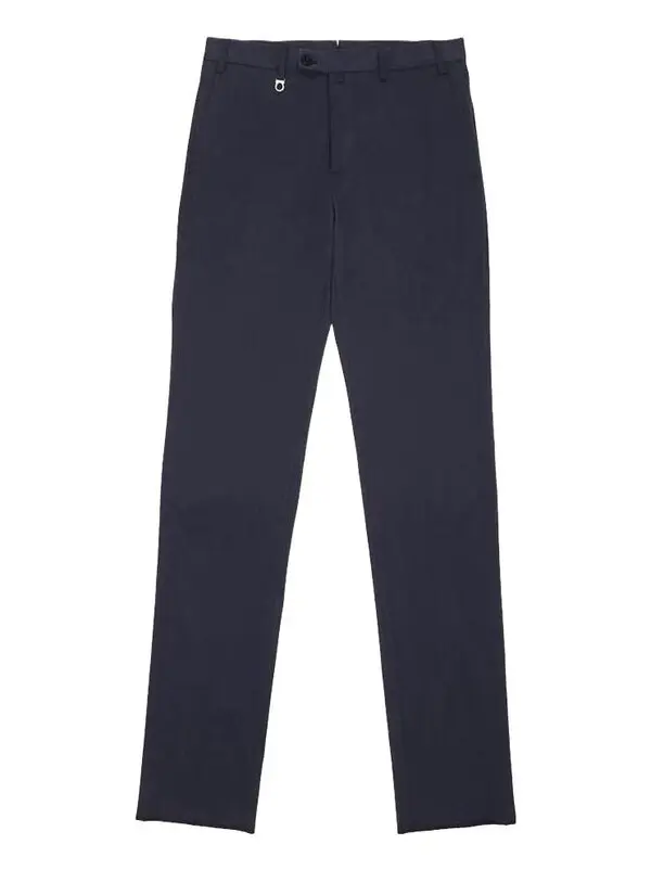 FERRAGAMO Straight Leg Casual Pants - Black