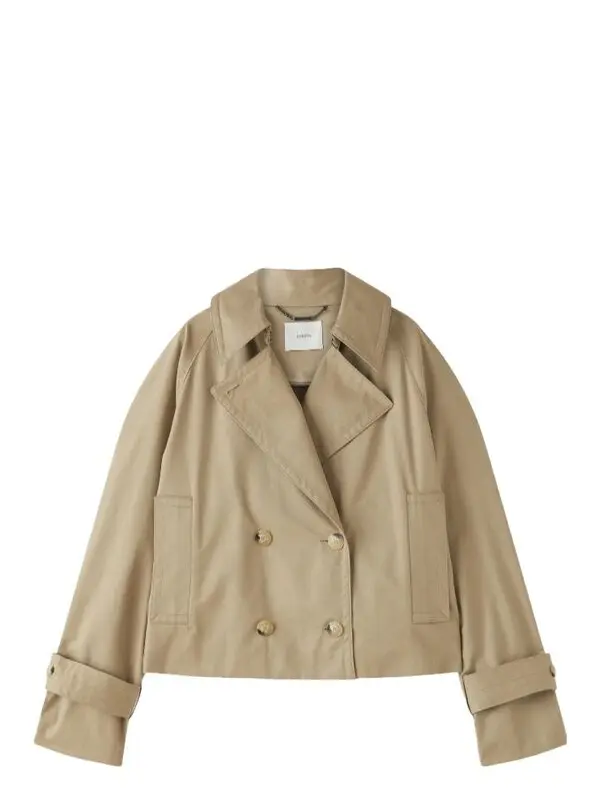JOSEPH Zago Double-breasted Coat - Beige