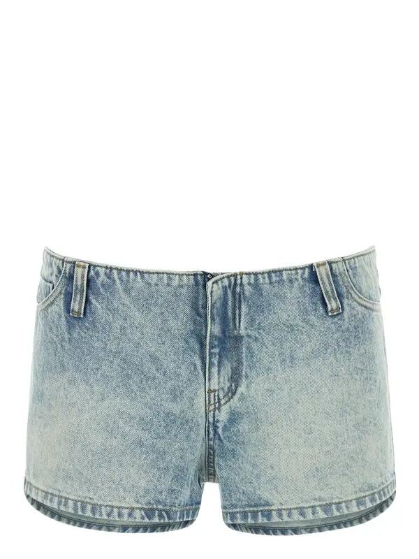 Gimaguas Flor Denim Shorts - Gray