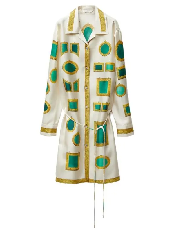 Versace The Gallery' Printed Dress - Multicolor