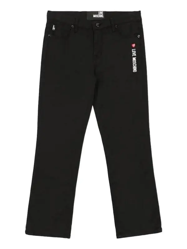 Moschino Middle Waist Jeans - Black