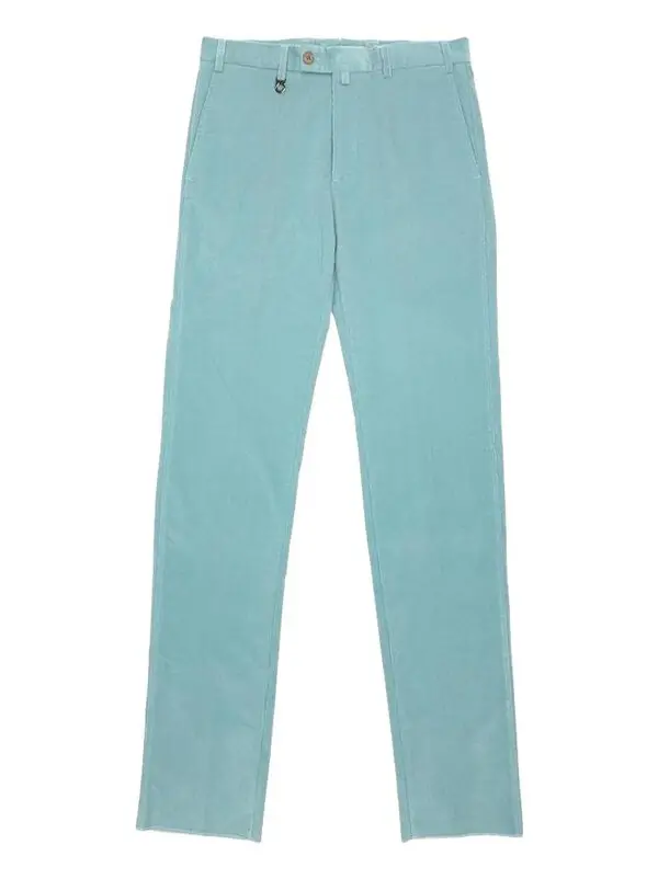 FERRAGAMO Straight Leg Trousers - Blue