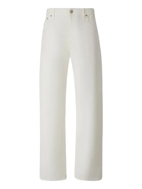 PT TORINO Belt Loop Jeans - White