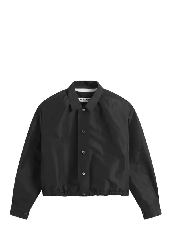 JIL SANDER Elasticated Hem Jacket - Black