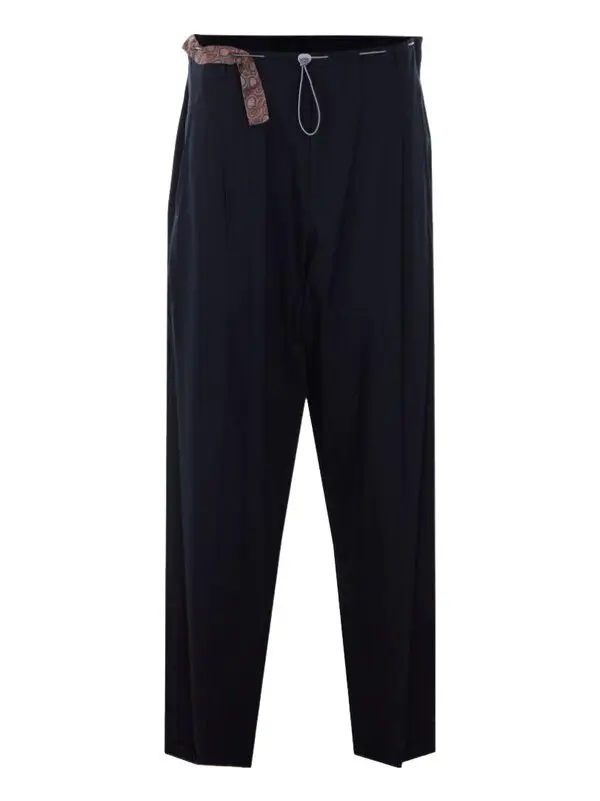 MAGLIANO Belted Casual Pants - Black