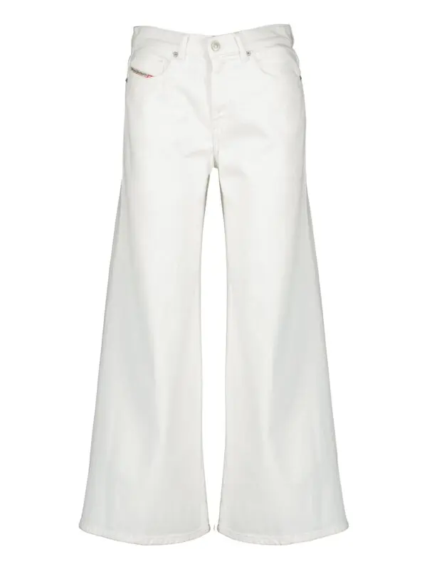 DIESEL® D-akemi 1978 Wide Leg Jeans - White