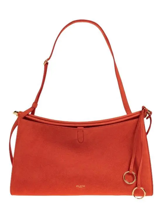Alaïa Curved Shoulder Bag - Burnt Orange