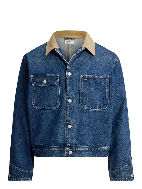 Polo Ralph Lauren Buttoned Denim Jacket - Blue