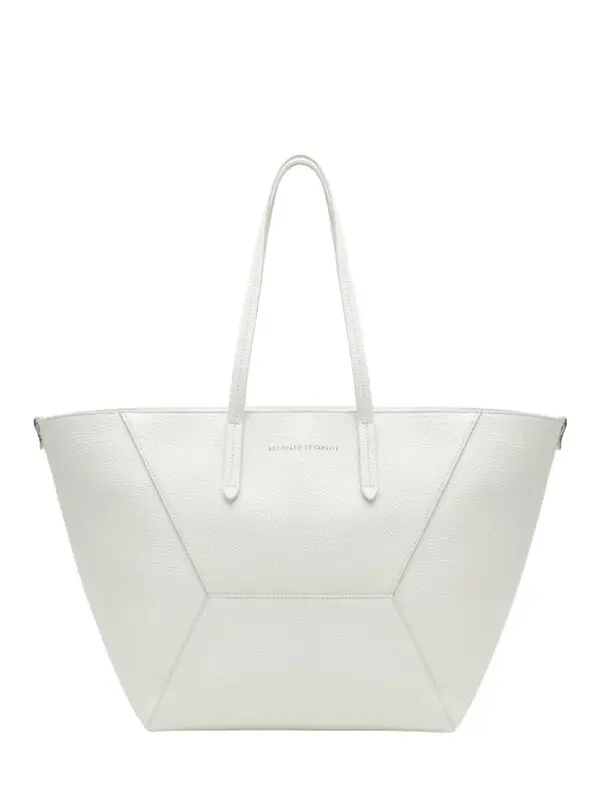 Brunello Cucinelli Double-handle Shoulder Bag - White