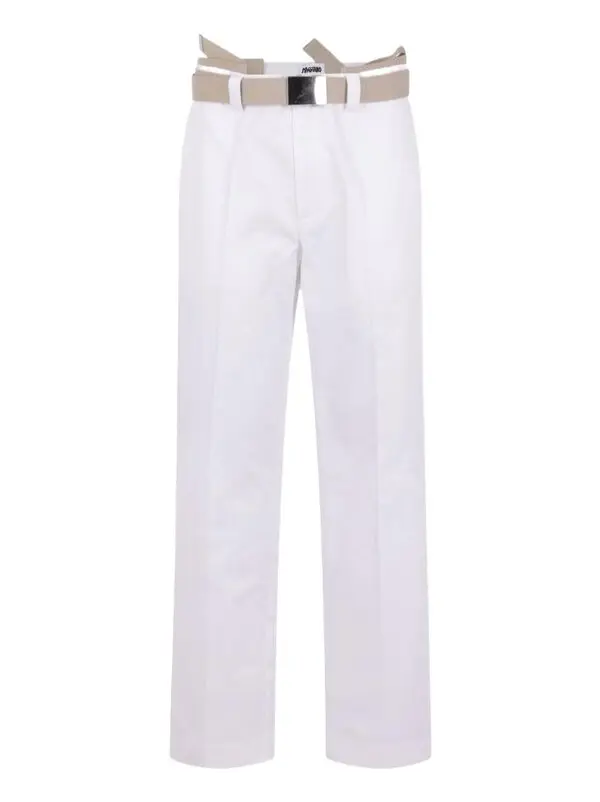 MAGLIANO Belted Casual Pants - White