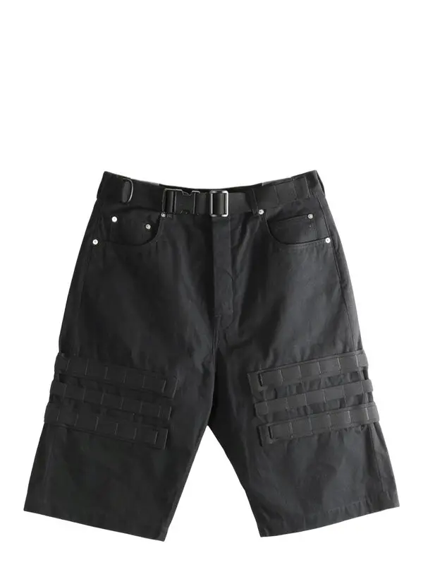Rick Owens Belted Cargo Shorts - Black