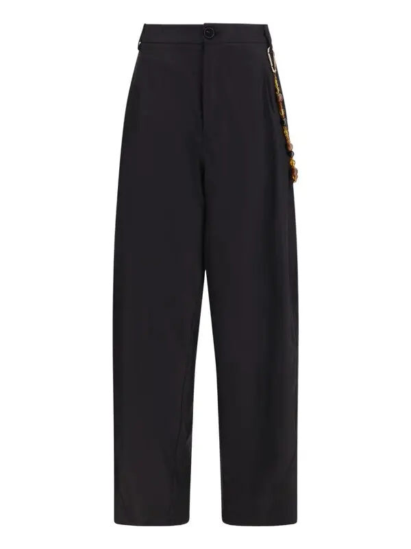 DARKPARK Phebe Charm Straight-leg Pants - Black