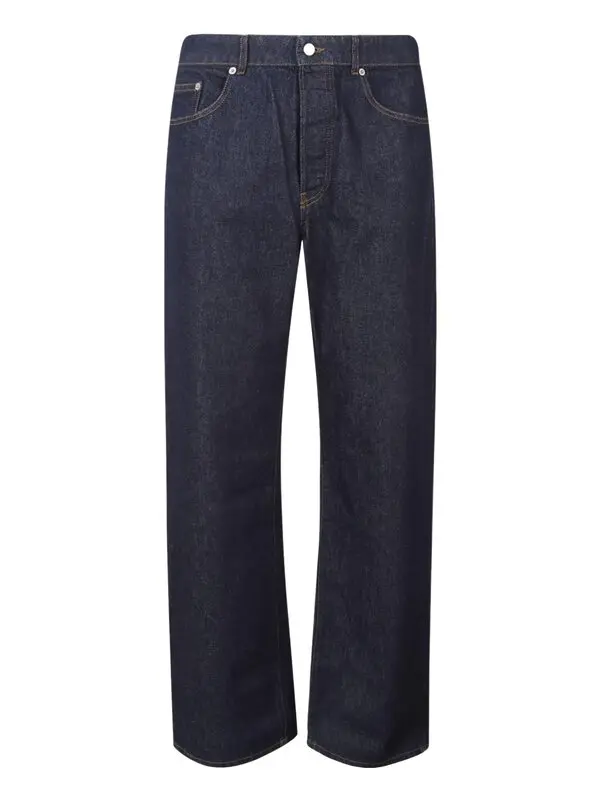 Dries Van Noten Belt Loop Jeans - Black