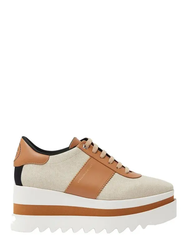 Stella McCartney Sneak-elyse Platform Low-tops - Nude