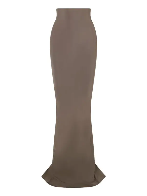 Rick Owens Dirt Coda Maxi Skirt - Brown