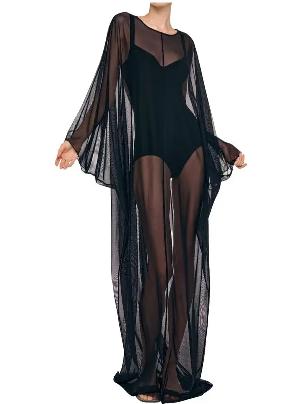 Norma Kamali Caftan - Black