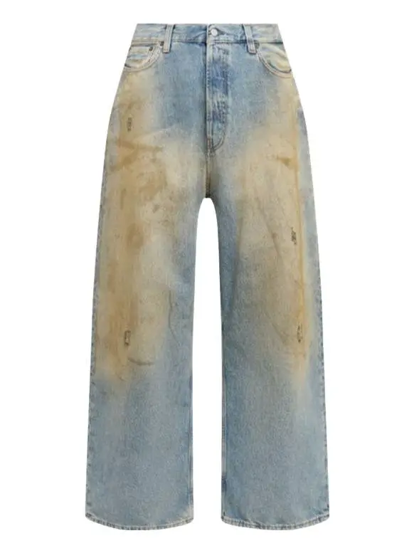 Acne Studios Penicillin Low Waist Baggy Jeans - Gray