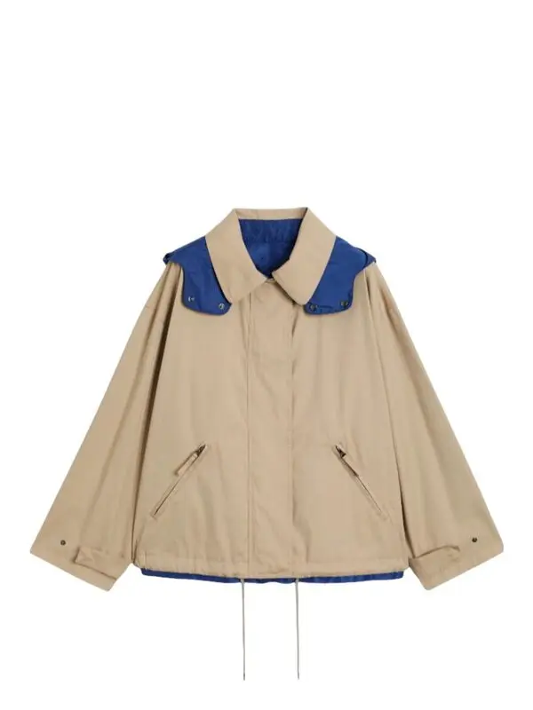 Aspesi Reversible Hooded Jacket - Nude