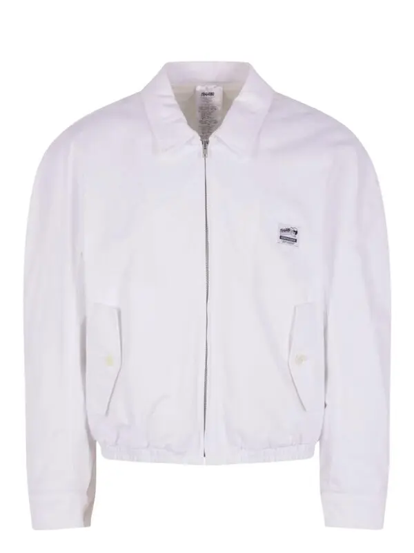 MAGLIANO Long Sleeve Logo Patch Jacket - White