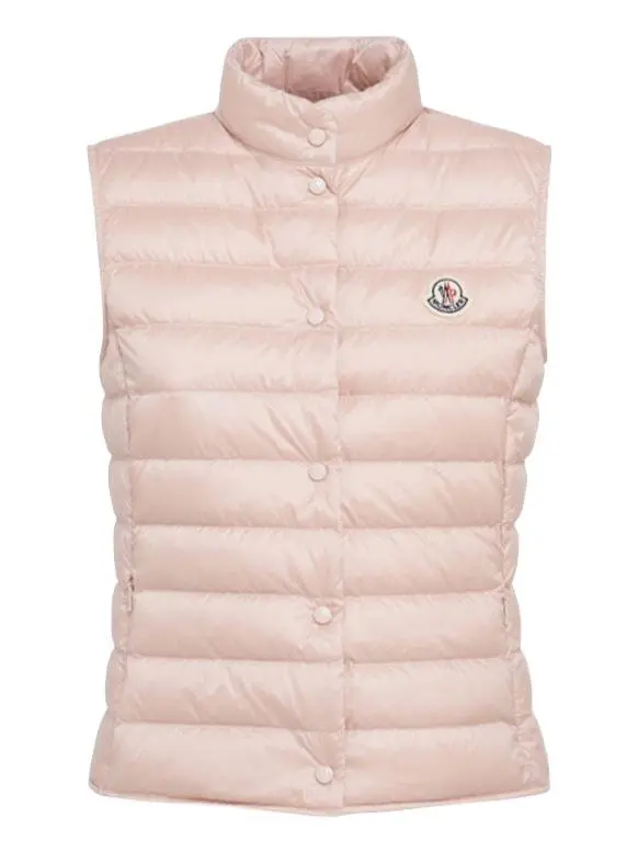 Moncler Down Vest - Nude