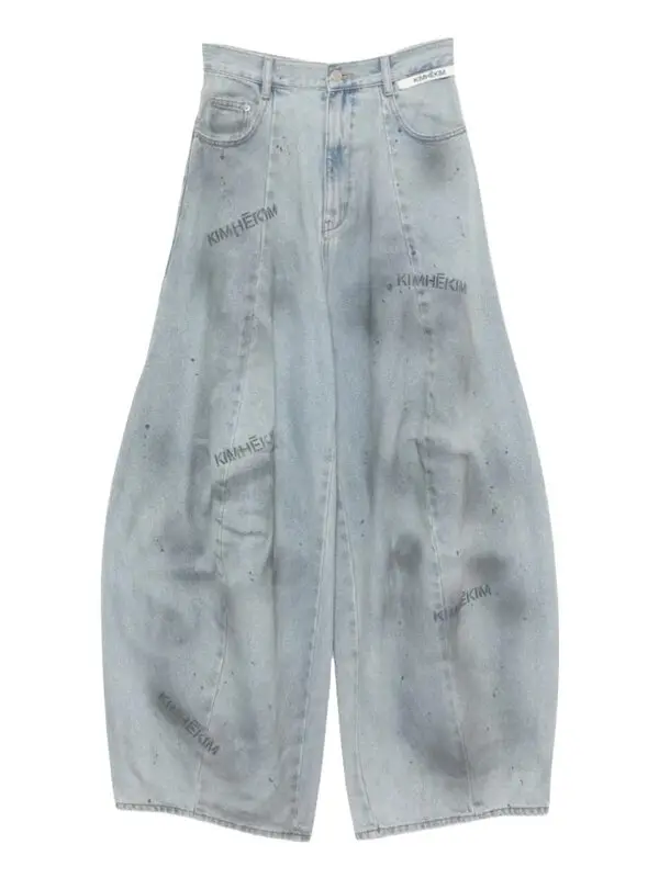 KIMHEKIM Belt Loop Jeans - Gray