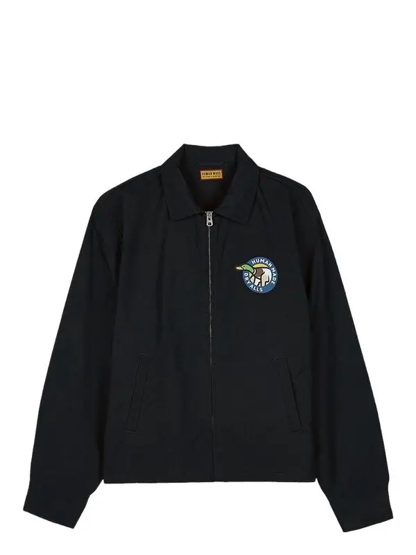 HUMAN MADE Long-sleeved Collared Jacket - Black