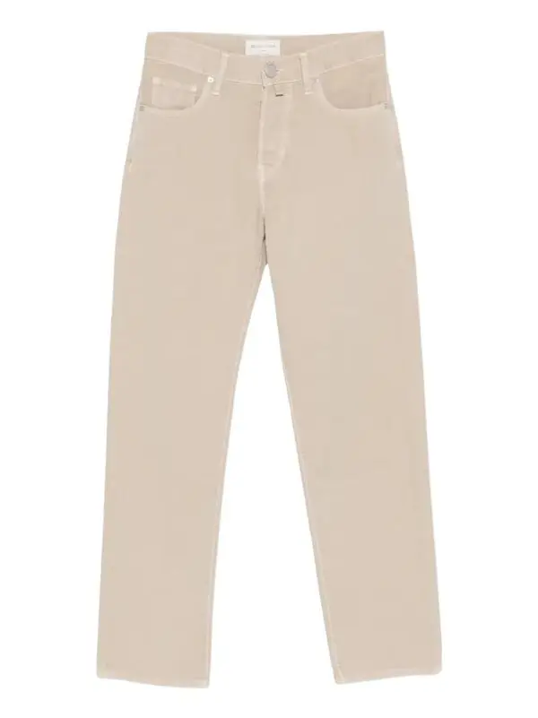 Jacob Cohen Edo Straight Leg Jeans - Nude