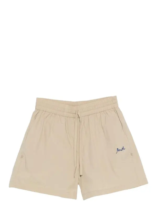 P.a.r.o.s.h Logo Detail Shorts - Beige