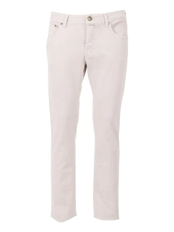 Jacob Cohen Five-pocket Jeans - White