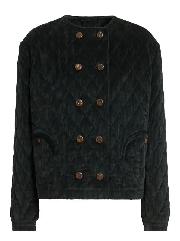 BLAZÉ MILANO Velvet Bolero Jacket - Black