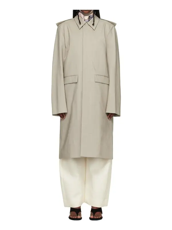 RIER Bonded Coat - Fog Color